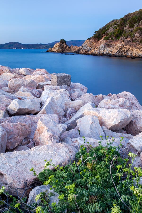 Beach at Punta Ala, Tuscany Stock Image - Image of italian, ocean: 31297069