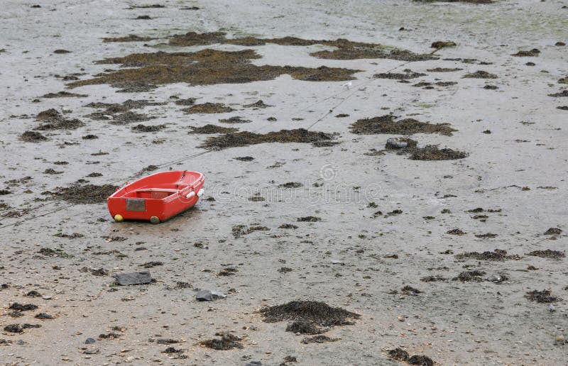 Beached Boats Stranded during Low Tide Stock Photo - Image of tides ...