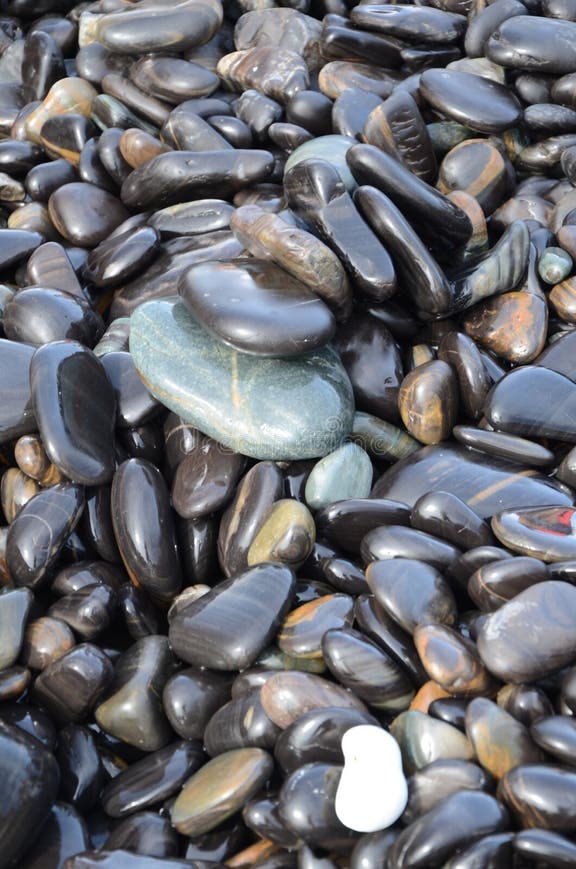 Beaches stock image. Image of rock, spheres, perspective - 24353645
