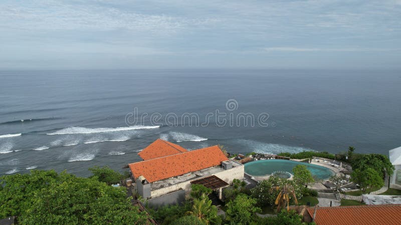 The Beaches and Cliffs of Southern Bali Indonesia Stock Image - Image ...