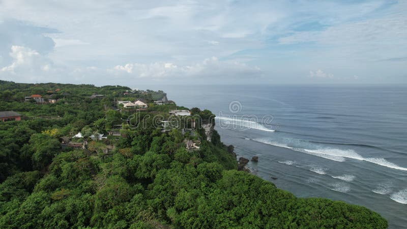 The Beaches and Cliffs of Southern Bali Indonesia Stock Image - Image ...