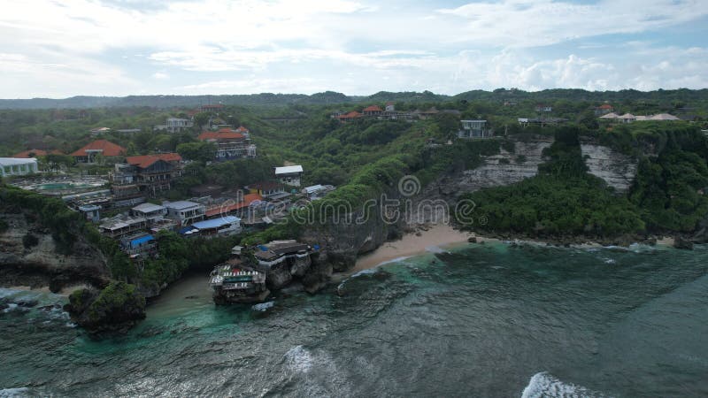 The Beaches and Cliffs of Southern Bali Indonesia Stock Image - Image ...