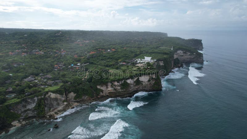 The Beaches and Cliffs of Southern Bali Indonesia Stock Photo - Image ...