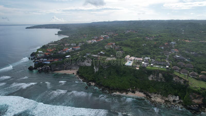 The Beaches and Cliffs of Southern Bali Indonesia Stock Image - Image ...