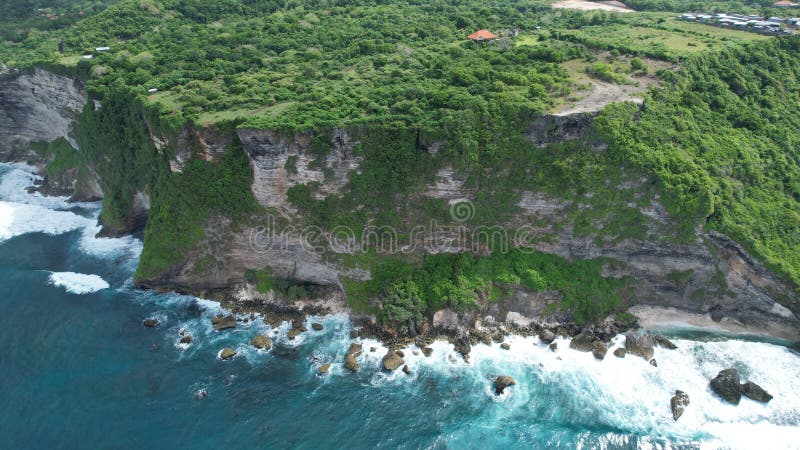 The Beaches and Cliffs of Southern Bali Indonesia Stock Image - Image ...