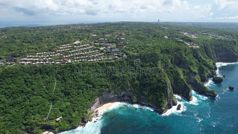 The Beaches and Cliffs of Southern Bali Indonesia Stock Photo - Image ...