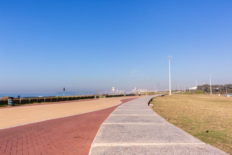 Beachfront Ocean Promenade stock photo. Image of ocean - 73513564