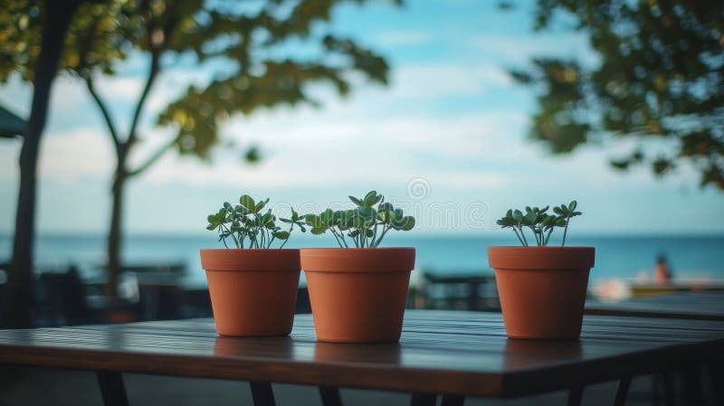 The Beachside Cafe Has a Table Set Under a Canopy, Complete with ...