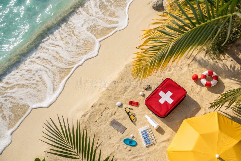 Beachside Emergency Preparedness Stock Illustrations – 4 Beachside ...