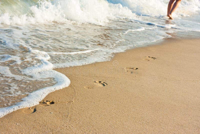 Beachwalk stock photo. Image of peaceful, ocean, relax - 17910248