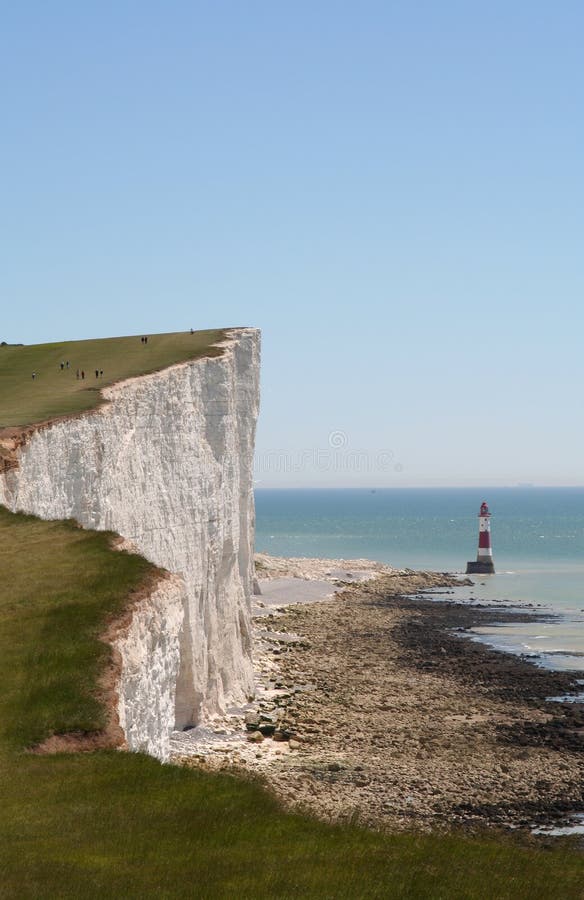 Beachy Head. stock image. Image of beachy, channel, crumbling - 17158403