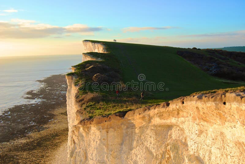 Beachy head cliff stock photo. Image of cliffs, head - 37944334