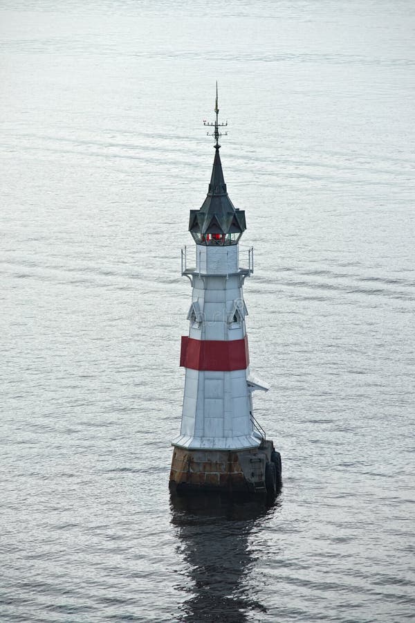 The beacon stock image. Image of atlantic, ocean, striped - 21896773