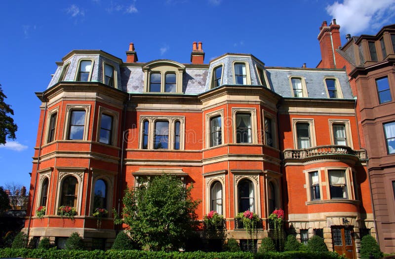 Beacon Hill, Boston stock photo. Image of narrow, century - 4244382