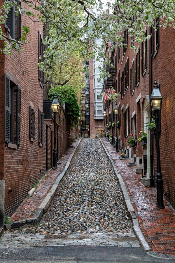 Beacon Hill, Boston, Massachusetts Stock Photo - Image of home ...