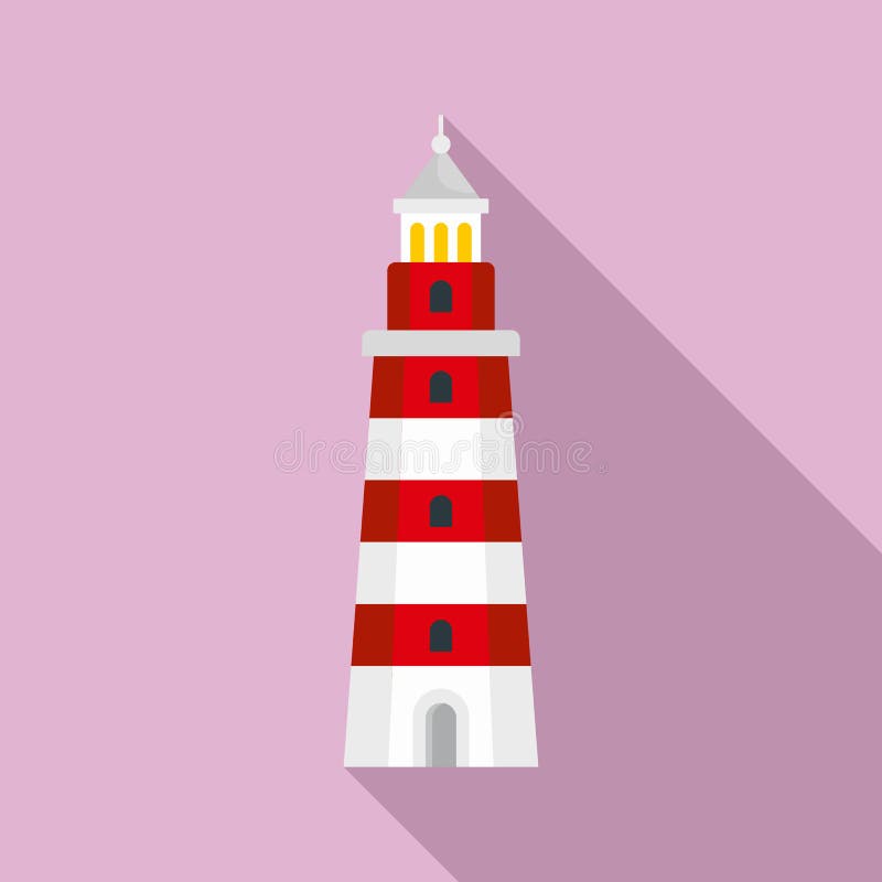 Beacon icon, cartoon style stock vector. Illustration of signal - 105275689