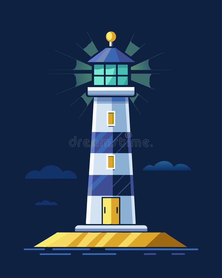 A Beacon of Light in the Darkness the Solarpowered Lighthouse is a ...