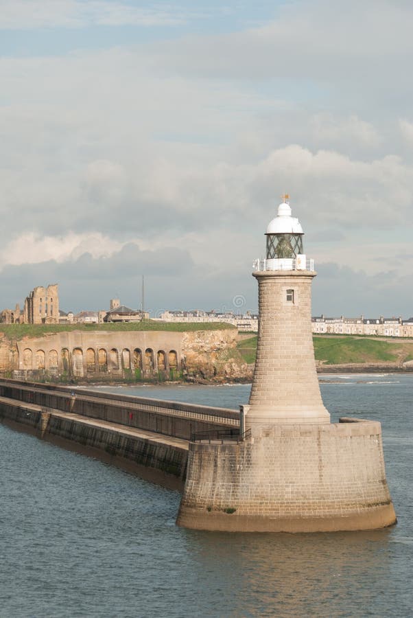 Beacon at Newcastle stock photo. Image of water, pier - 31412198