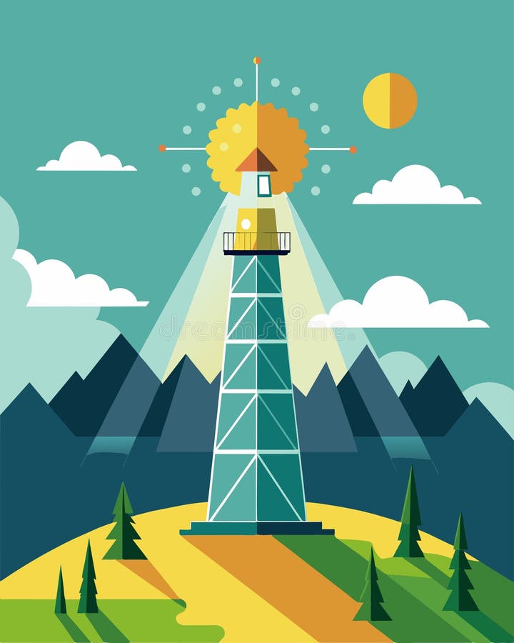 A Beacon of Progress in the Midst of Nature the Solar Farm Stood As a ...