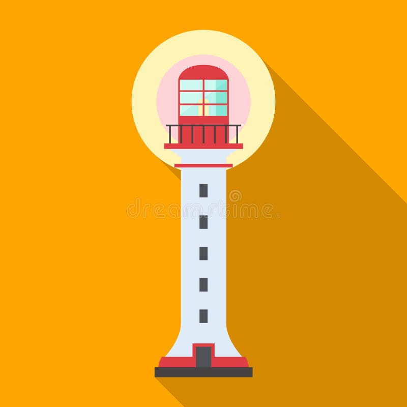 Beacon Vector Icon.Black Vector Icon Isolated On White Background ...