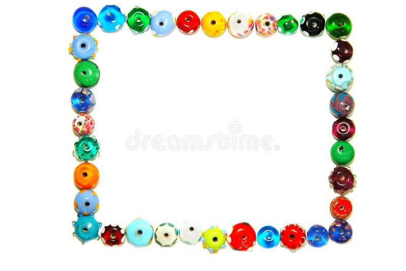 Bead frame stock photo. Image of pretty, vibrant, jewelry - 15224054