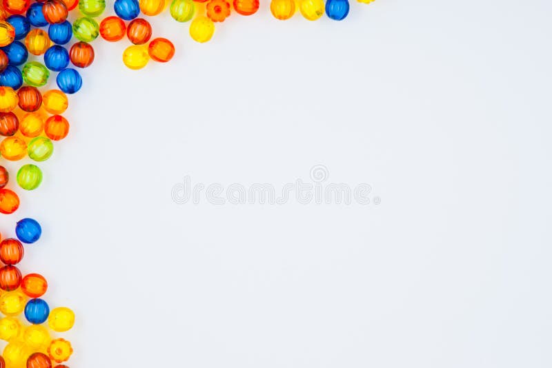 Bead Frame stock photo. Image of frame, border, white - 20967402