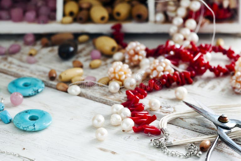 Bead making accessories stock photo. Image of accessories - 72169002