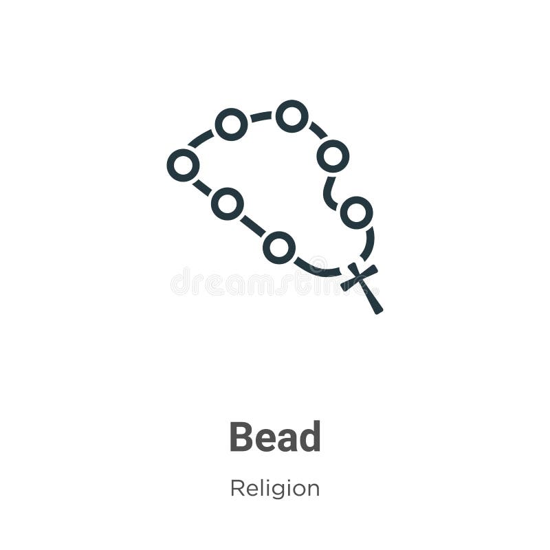 Bead String Outline Stock Illustrations – 110 Bead String Outline Stock ...