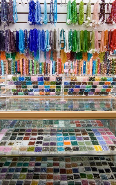Bead Store stock photo. Image of bijoux, jewel, beauty - 1742158
