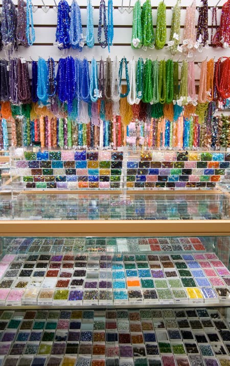 Bead Store stock photo. Image of bijoux, jewel, beauty - 1742158