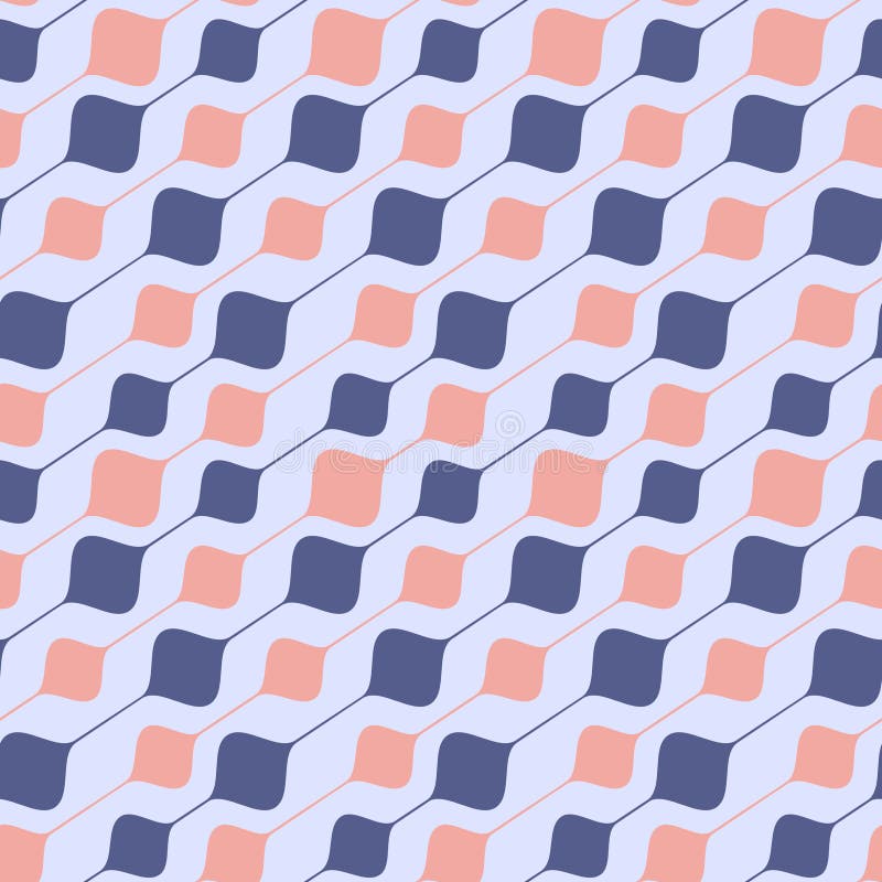 Bead on a String Abstract Art Seamless Pattern, Purple Pink Textile ...