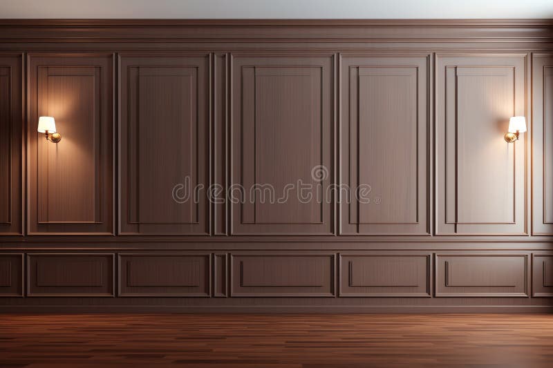 Beadboard Panels Wall Texture Stock Illustration - Illustration of ...