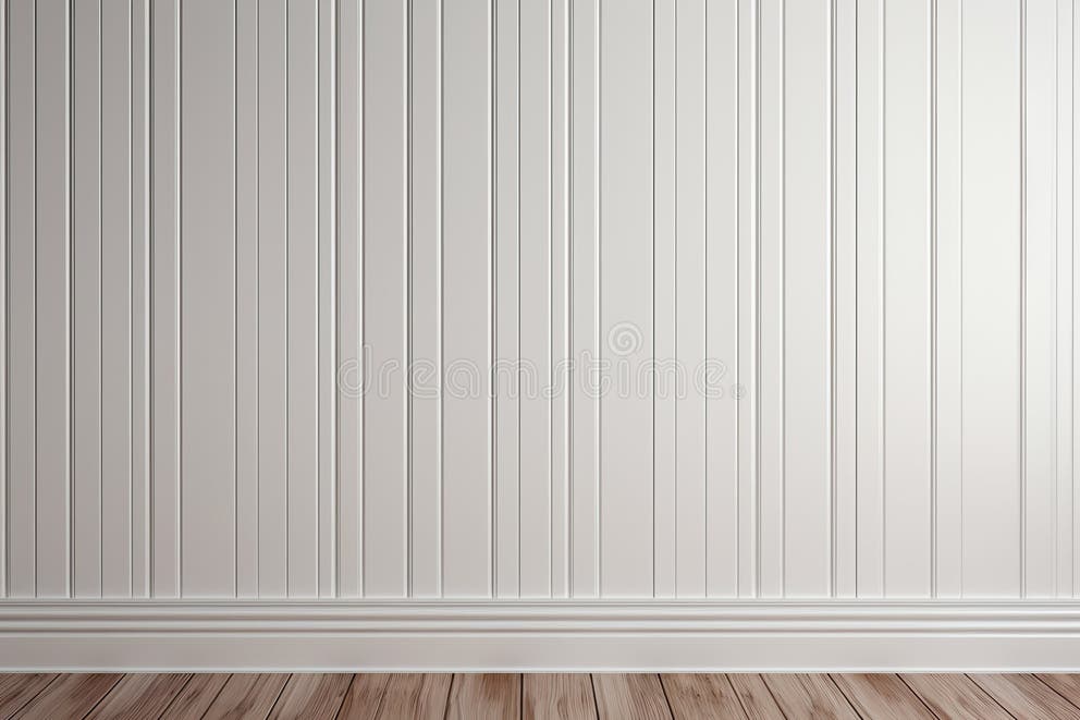 Beadboard Panels Wall Texture Stock Illustration - Illustration of ...