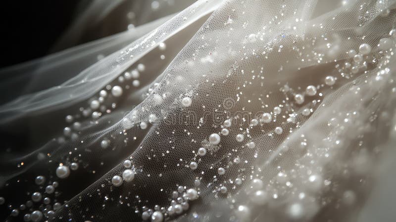 Beaded bridal texture stock illustration. Illustration of stunning ...