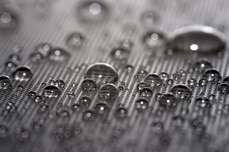 Beaded Water On Texture Picture. Image: 1921296