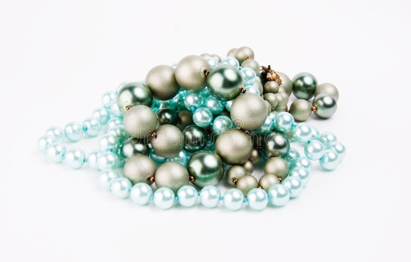 Beads stock image. Image of beauty, thread, round, objects - 13158743