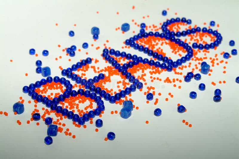 Beads stock photo. Image of initial, alphabetic, beads - 1386830