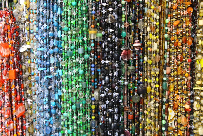 Beads Abstract stock image. Image of coloured, string - 67763273