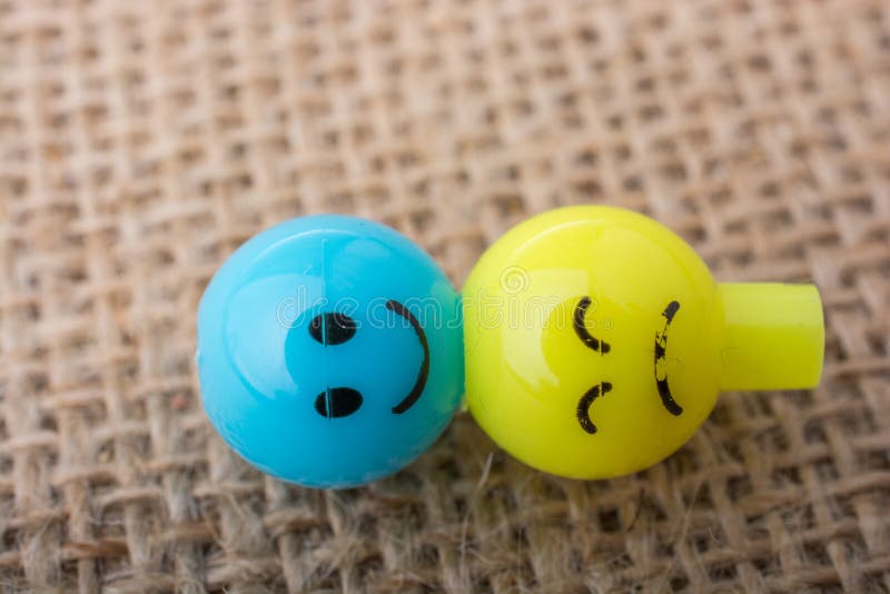 Beads of Face of Various Color Stock Photo - Image of expressions ...