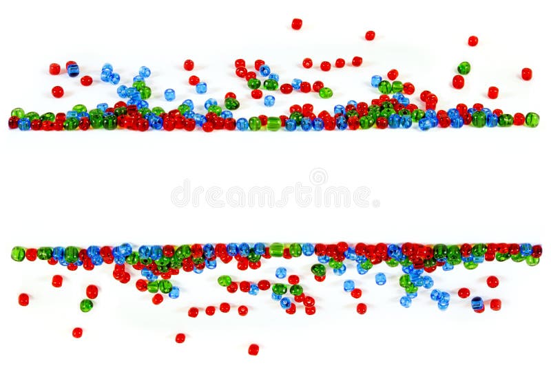 Beads frame stock illustration. Illustration of hobby - 32057135