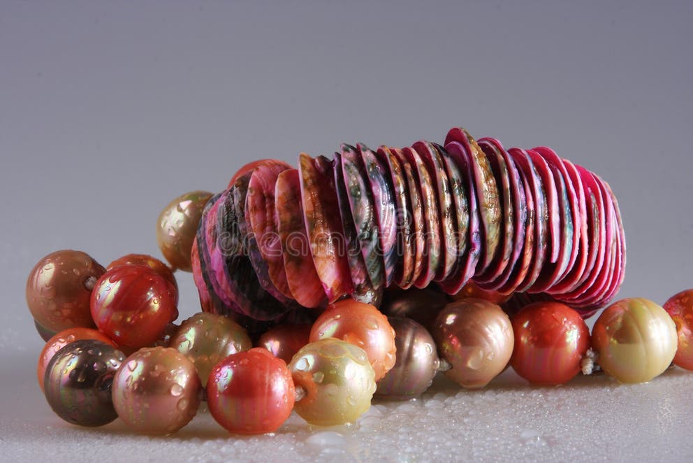 Beads for a gift stock photo. Image of embellishment, gift - 4591574