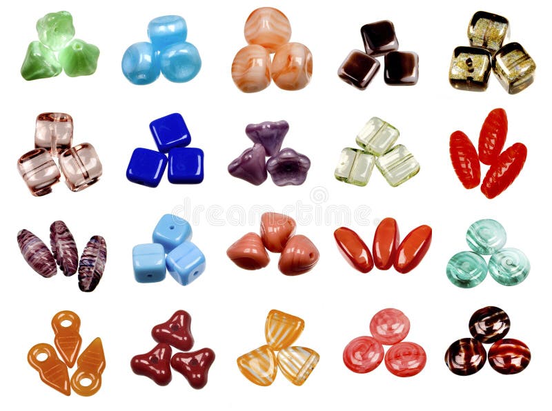 Beads of glass stock image. Image of macro, expensive - 10412217