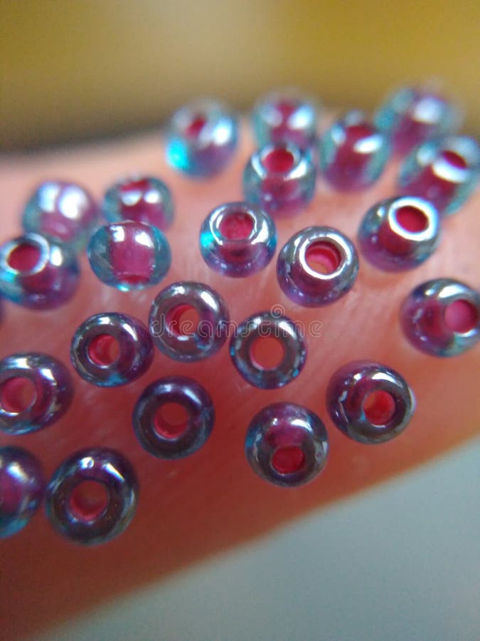 Beads stock image. Image of cute, details, handmade, macro - 89589633