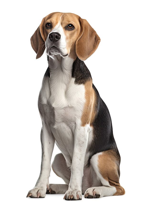 Adorable Little Beagle Puppy White Stock Illustrations – 366 Adorable ...
