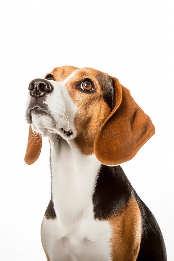 Beagle Dog Sniffing stock illustration. Illustration of standard ...