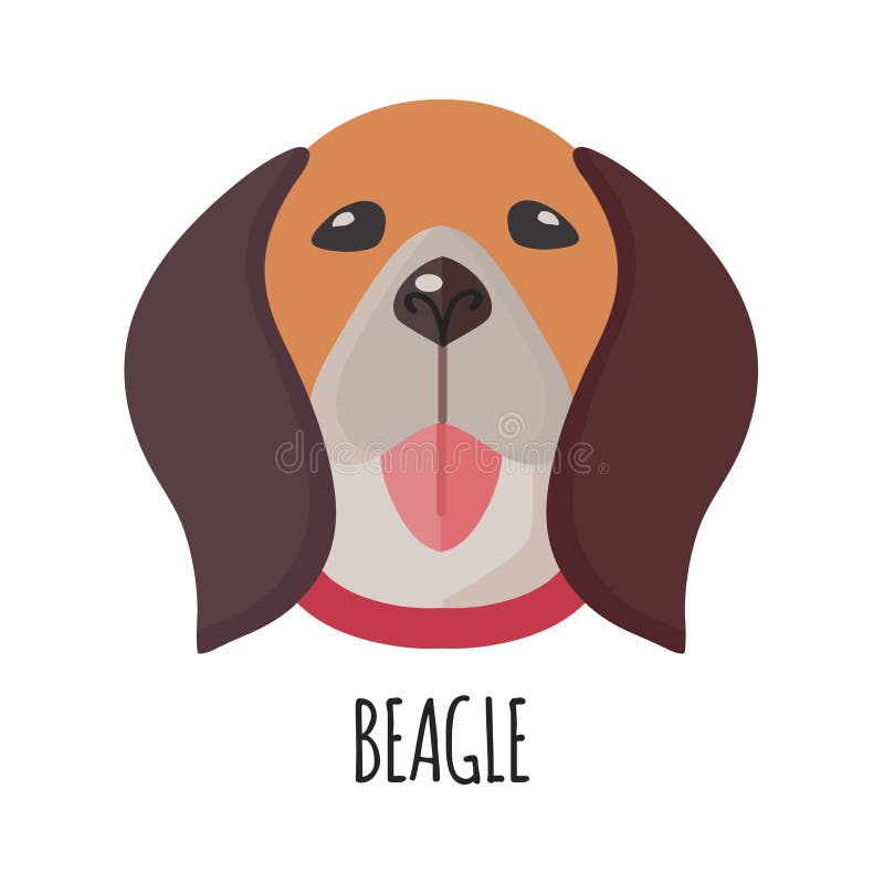 Beagle Icon Clipart Logotype Isolated Vector Illustration Stock Vector ...