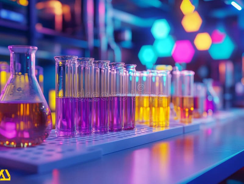 Safe Chemical Mixture Experiment Stock Illustrations – 10 Safe Chemical ...