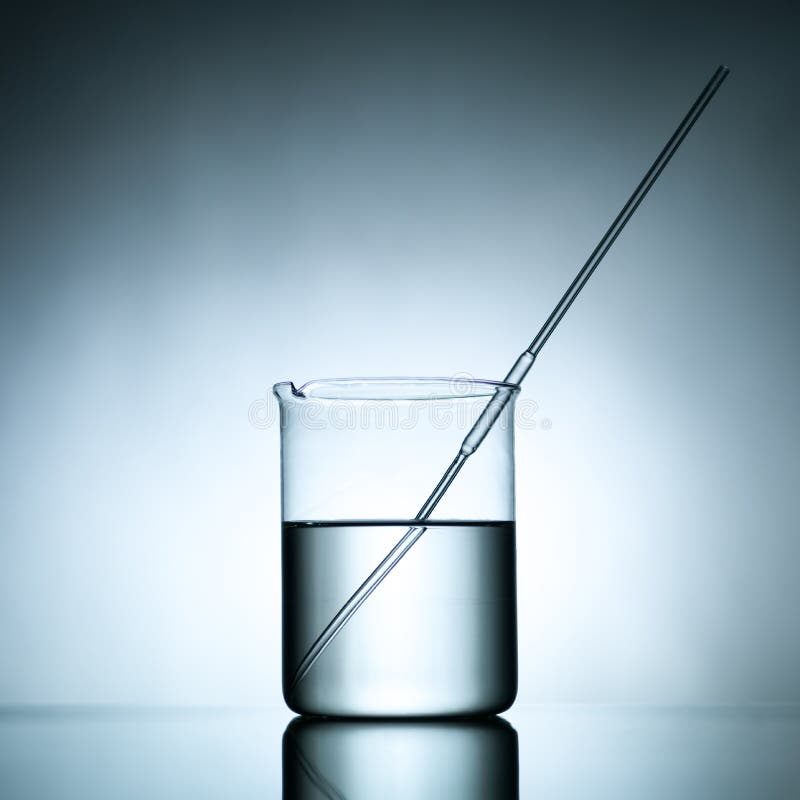 Beaker and dropper stock photo. Image of preparation - 25226168