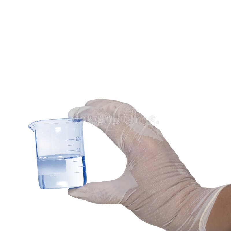 Hand And Beaker Stuffed With Money Stock Image - Image of business ...