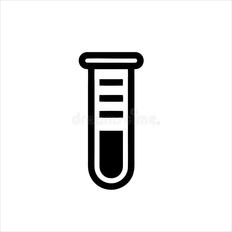 Beaker Icon Isolated on White Background from Science Collection. Stock ...